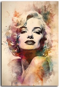 Obraz Marilyn Monroe v barvách Rozměr: 40 x 60 cm