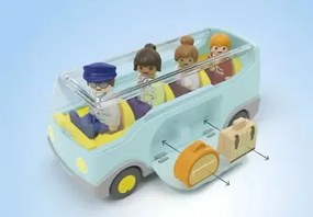 Playmobil® Junior 71682  Autobus / Počet dílků: 9 / od 1 roku