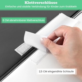 Costway 4 KS. Pěnové stavebnice na běhání a lezení, obří stavebnice