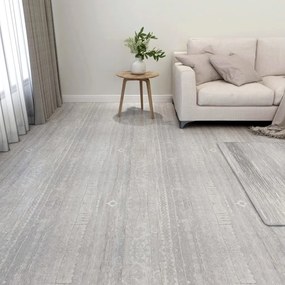vidaXL Samolepicí podlahové desky 55 ks PVC 5,11 m² [144872] Barva: Světle šedá a bílá