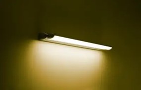 Philips Lamine šedé / Lineární LED svítidlo / 1x 11W / 790lm / 3000K /