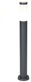 Venkovní lampový sloupek antracitový 80 cm IP44 - Rox