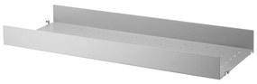STRING Vysoká kovová police Metal Shelf High 78 x 30, Grey