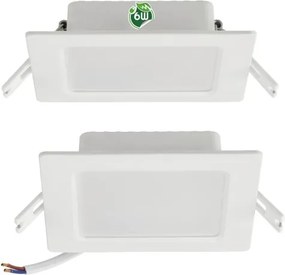 Zapuštěné LED stropní svítidlo 6W 660lm 4000K bílé