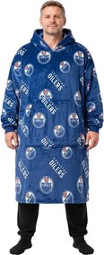 Mikinová televizní deka NHL Edmonton Oilers - vel. XL