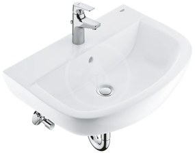 Grohe - Set umyvadla 600 mm a baterie Start Flow s výpustí, alpská bílá/chrom