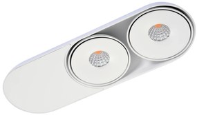 LED bodové světlo Toronto 2 bílé