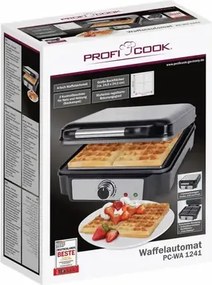 ProfiCook WA 1241 / Vaflovač / 1200 W / nepřilnavé plochy