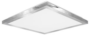 Top Light -LED Koupel. stropní svítidlo SILVER LED/10W/230V IP44 28x28 cm chrom