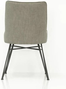 Designová jídelní židle Adesso šedá/černá