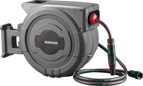Parkside® Nástěnný hadicový buben, 15 m (antracitová)
