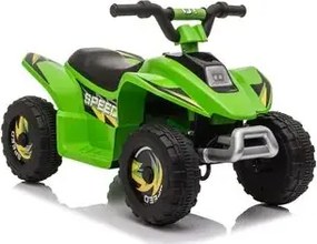 Eljet Dětská elektrická čtyřkolka X01 zelená / Rychlost: 3-4.6 km-h /