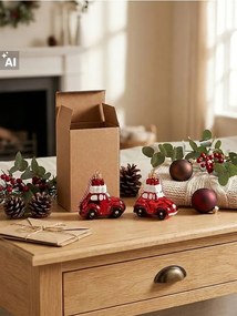 Sinsay - Vánoční baňky ve tvaru aut 2 pack - vícebarevná