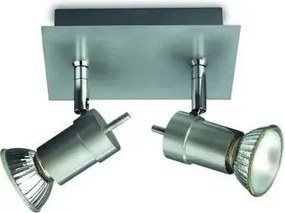 Philips Titan 2x50W hliník / Bodové svítidlo / GU10