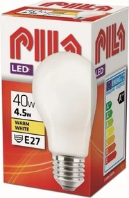 LED žárovka E27 PILA A60 FR 4,5W (40W) teplá bílá (2700K)