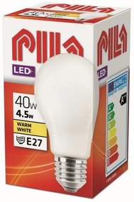 LED žárovka E27 PILA A60 FR 4,5W (40W) teplá bílá (2700K)