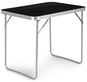 Campingový rozkládací stůl Tena 70x50 cm černý