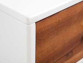 vidaXL Konferenční stolek masivní akáciové dřevo 90 x 50 x 40 cm [245736]
