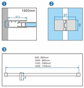 BPS-koupelny Čtvercový sprchový kout HYD-SK01 80x80 chrom/transparent