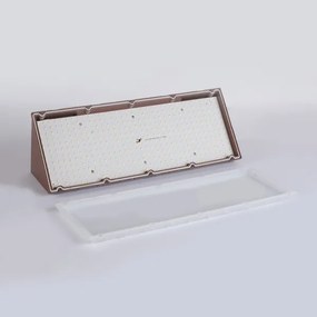 BRILAGI - LED Venkovní nástěnné svítidlo TRIANGLE LED/42W/230V hnědá IP65