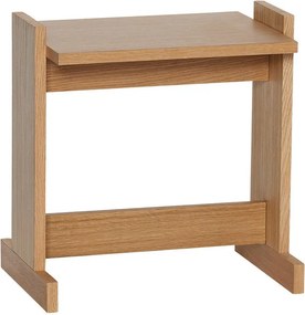 Odkládací stolek v dekoru dubu 30x44 cm Futu – Hübsch