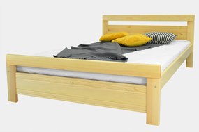 Via-nábytek Postel z masivu pro seniory Sára 140 x 200 Povrchová úprava postele: Moření odstín olše