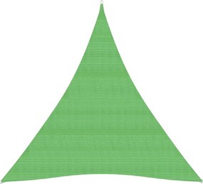 vidaXL Stínící plachta 160 g/m² 5 x 6 x 6 m HDPE [311263] Barva: světle zelená