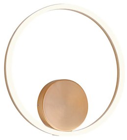 Redo 01-1699 nástěnné LED stmívatelné svítidlo Orbit bronz, 26W, 3000K, ø40cm