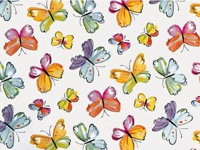 Dětská samolepící tapeta Motýli šířka 45 cm, metráž 2002940 / samolepicí fólie a tapety Butterfly 200-2940 d-c-fix