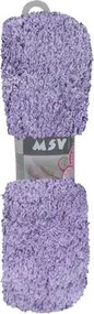 MSV MICROFIBER levandulová / Koupelnová předložka / 40 x 60 cm / mikro