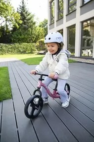 MoMi ISOKA modré / Odrážedlo s LED koly / do 35 kg /  2 let