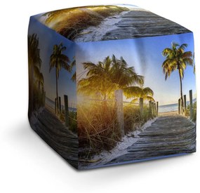 Sablio Taburet Cube Cestička na pláž: 40x40x40 cm