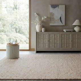 Krémový ručně tkaný koberec 200x290 cm Finley – Flair Rugs