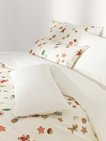 Designový povlak na přikrývku z bavlněného perkálu od Kery Till Cookies