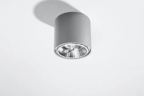Stropní svítidlo SOLLUX Tiube GU10 1x40W bez zdroje SL.0696 šedá