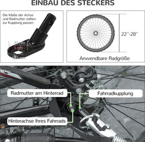 PawHut 2-in-1 cyklo vozík pro psy, kočárek pro domácí zvířata s bezpečnostním vodítkem, kočárek pro psy s reflexními plochami a tlumiči nárazů pro st…