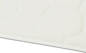 BO-MA, Protiskluzová koupelnová předložka 3D 0133 White, 50x80, bílá, koupelna