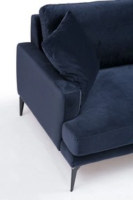 Atelier del sofa Třímístná pohovka PAPIRA námořnicky modrá 560ARE1308