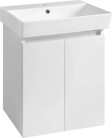 Aqualine Aqualine, PANEDA umyvadlová skříňka 45x55x34,2cm, bílá, PN245