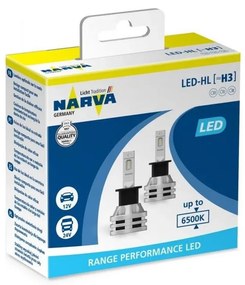 SADA 2x LED Autožárovka H3 PK22s/19W/12V 6500K - Narva 18058RPNVAX2