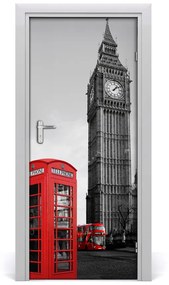 Fototapeta samolepící na dveře Big Ben Londýn 75x205 cm