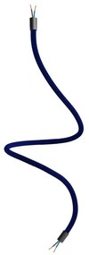 creative cables Creative flex - ohebná trubice potažena tmavě modrou textilií RM20 Délka: 90 cm, Barva komponentu: Černá