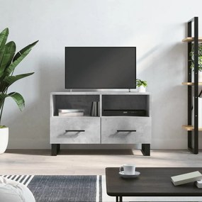 vidaXL TV skříňka 80 x 36 x 50 cm kompozitní dřevo [828996] Barva: Betonová šedá