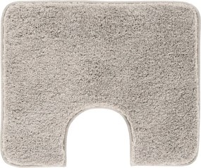 GRUND Koupelnová předložka MELANGE tmavošedá Rozměr: 50x60 cm s výřezem pro WC