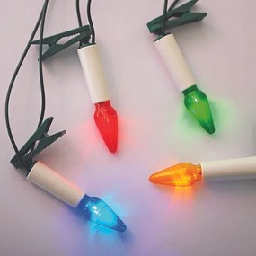 Světelný řetěz Felicia barevná, 16 žárovek
