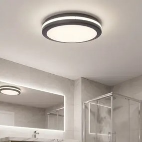 Solight Gari černá / LED osvětlení / 26W / 2340lm / 3CCT / IP65 / 30cm