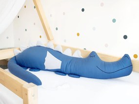 SenLove Bavlněný chránič do dětské postele DRÁČEK Zvolte barvu: Modrá