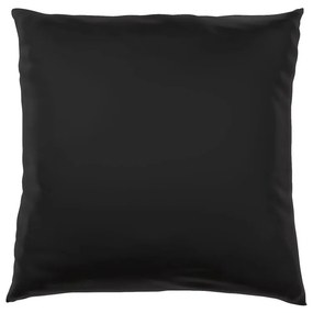 Kvalitex Povlak na polštář saténový černý 70x90cm