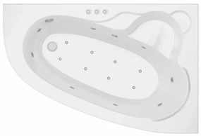 Hydromasážní vana Timor 150/100 P 8DW+8DP ovládání pneumatické