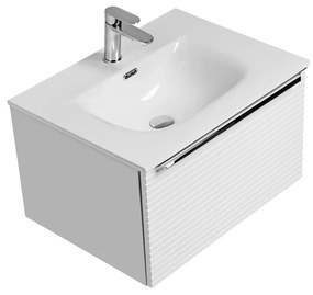 Koupelnová skříňka s umyvadlem LEONARDO White U60/1 | 60 cm